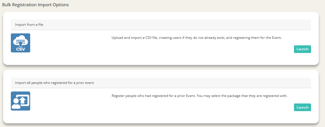 How to upload bulk registrants - Chati Support